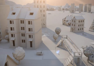 Origami 3D : Paper City