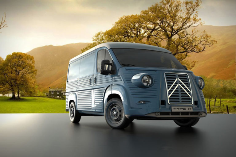 Nouveau Design pour le VAN Citroen type H pour les 70 ans - #Olybop