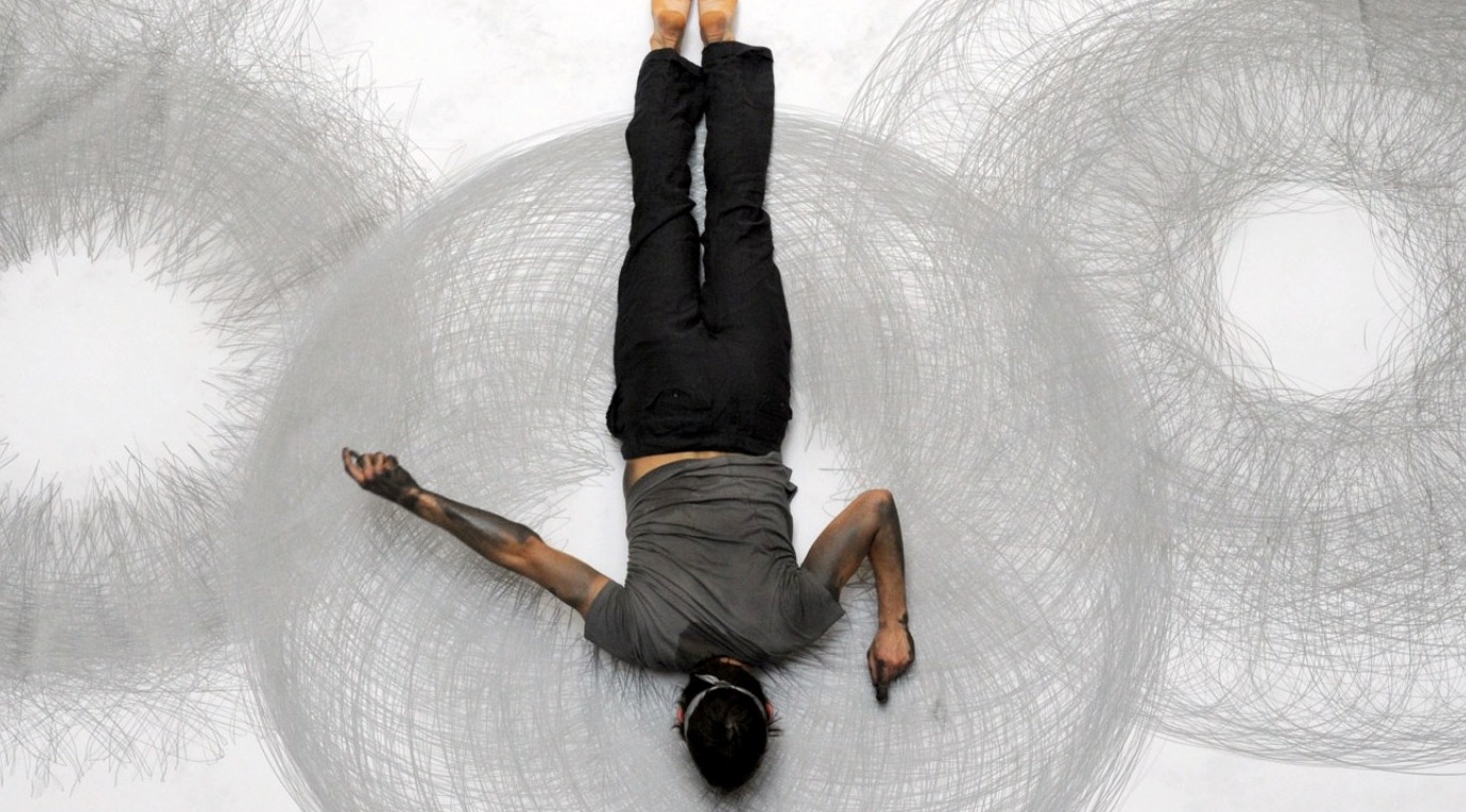 Un Spirographe humain - #Olybop