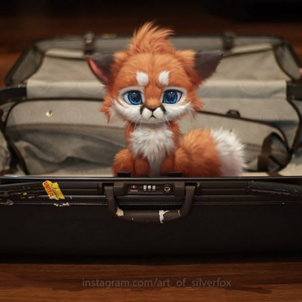 Illustrations du renard le plus mignon du monde - #Olybop