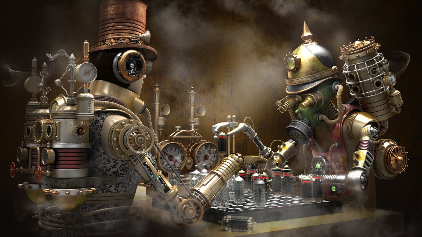 Un monde Steampunk magnifique - #Olybop