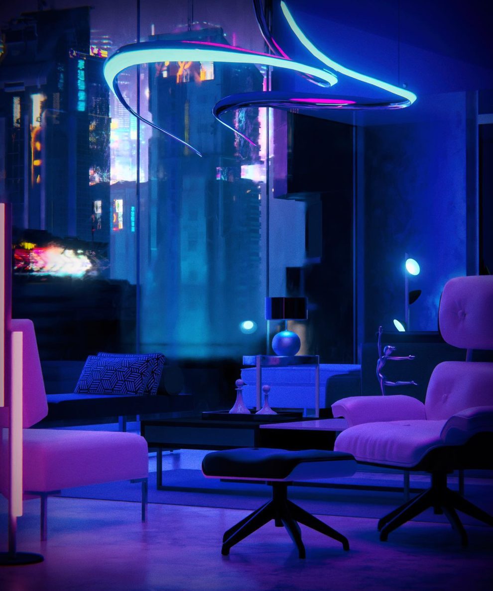 Synthwave Dreams : Concept Art par Space Meerkat - #Olybop