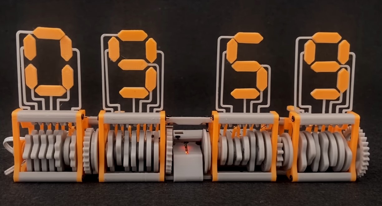Eptora : une horloge mécanique unique à 7 segments - #Olybop