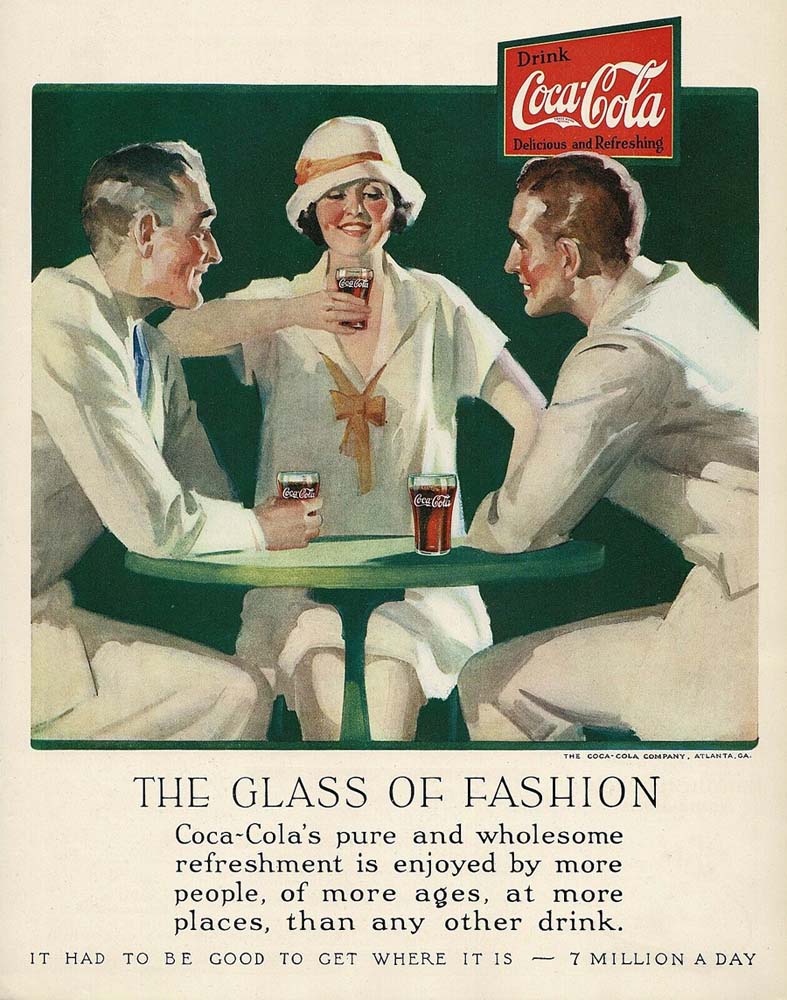 L'évolution des publicités Coca-Cola de 1950 à 2010 - #Olybop